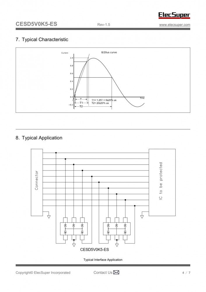 CESD5V0K5-ES datasheet page 4