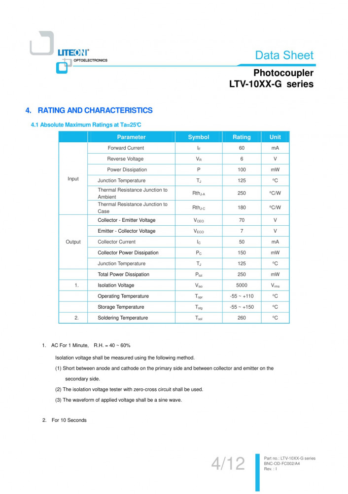 LTV-1008-TP-G datasheet page 5