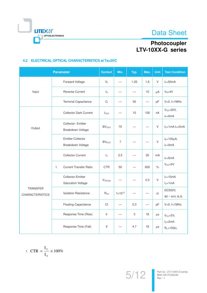 LTV-1008-TP-G datasheet page 6