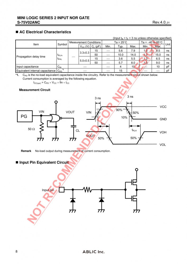 ABLIC S-75V86ANC-5V8-TFG document page 8