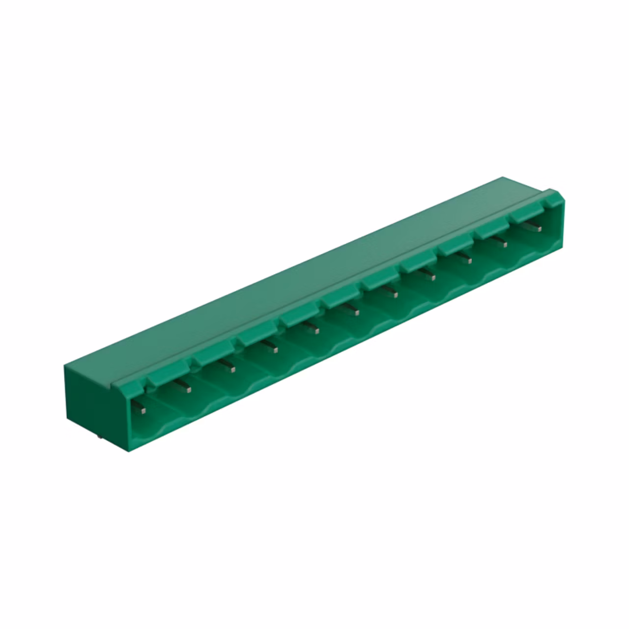 7.62mm Pitch Eurostyle Horizontal Plug, 12 Circuits