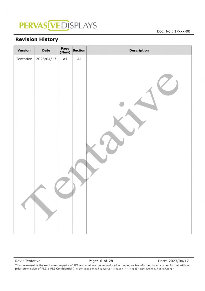 E2581KS061 specification page 6