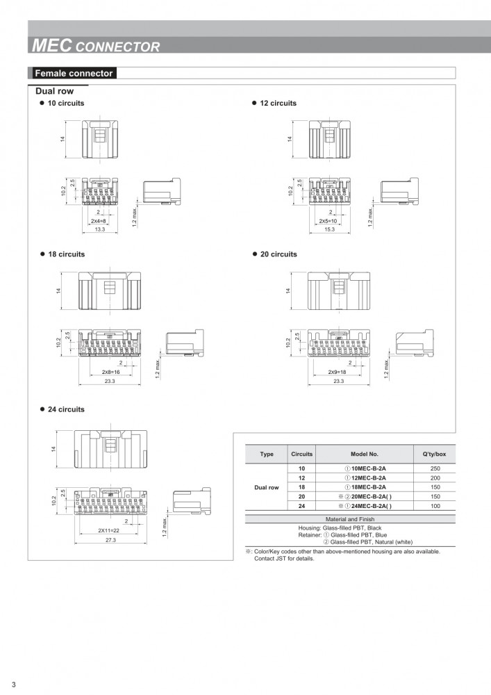 JST MEC connector document page 3