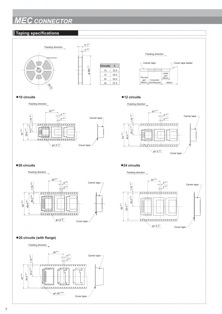JST MEC connector document page 7
