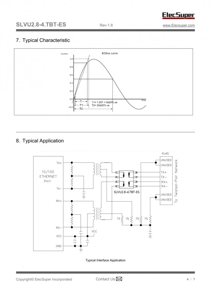 SLVU2.8-4.TBT-ES datasheet page 4