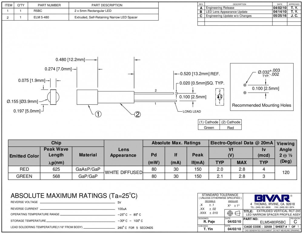 ELM5480R5BC technical drawing preview