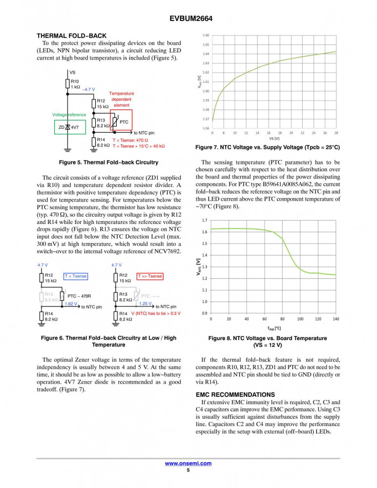 NCV7692 DRL evaluation board manual page 5