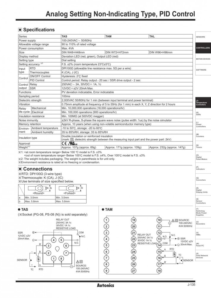 TAS-B4RJ4C product documentation page 2