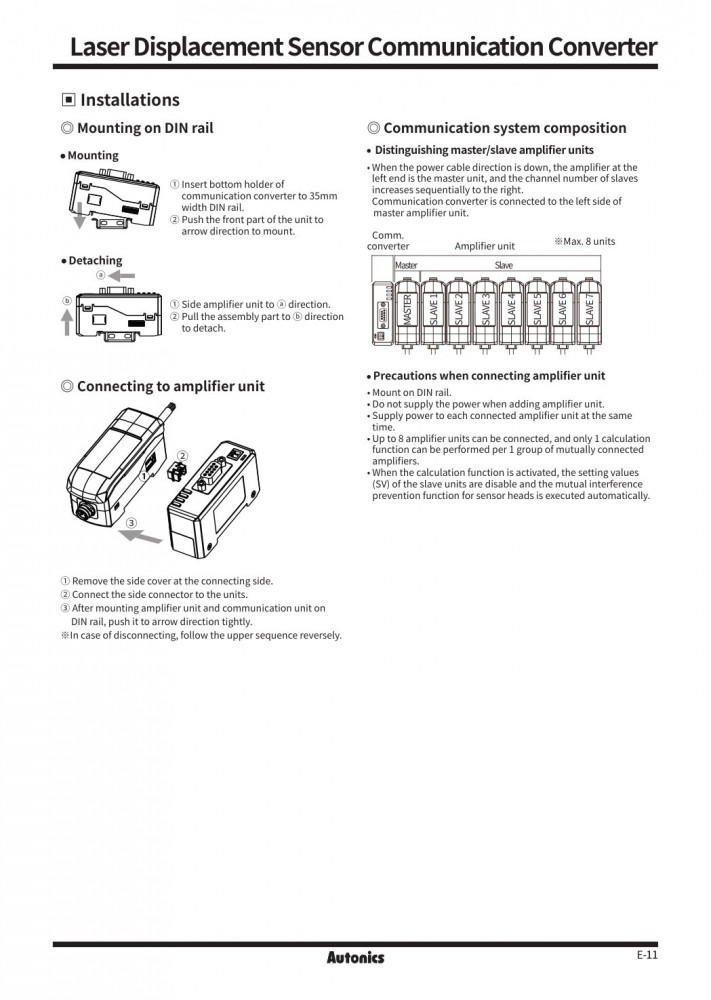 BD-C Series documentation page 6