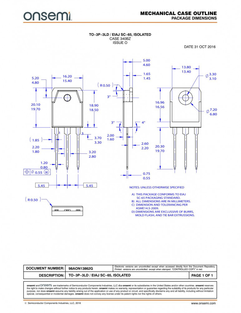 FCA47N60 datasheet page 8