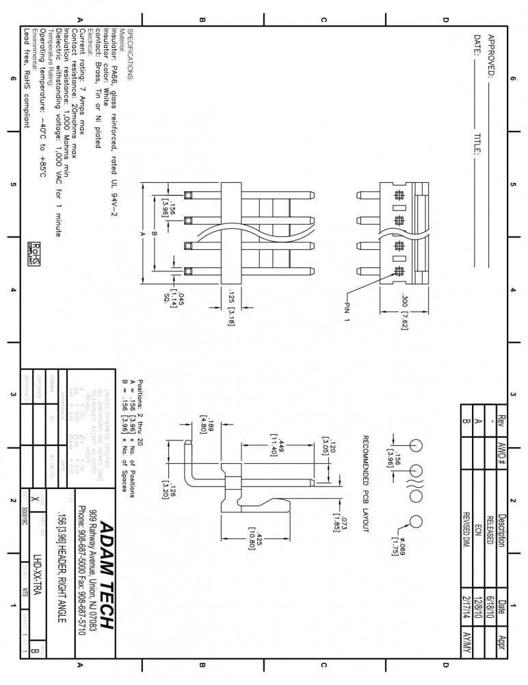 LHD-08-TRA technical document preview