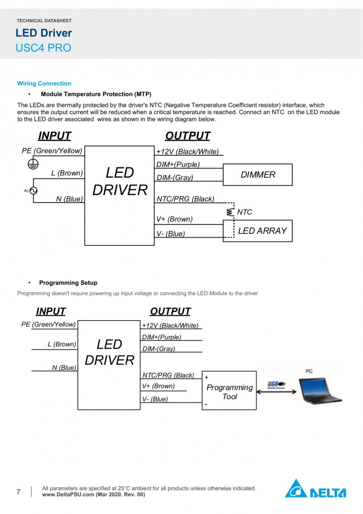 USC4 PRO datasheet page 7