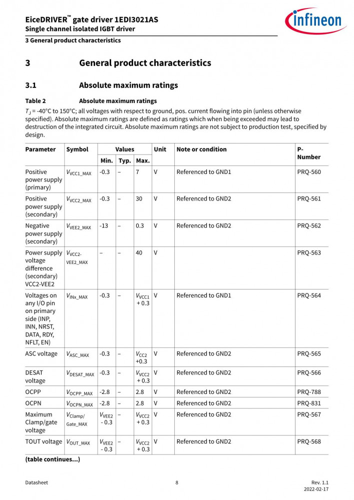 1EDI3021AS datasheet page 8