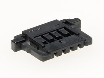 1.00mm Pitch, Pico-Lock Receptacle Crimp Housing, Single Row, Positive Lock, 6 Circuits, Black for sale