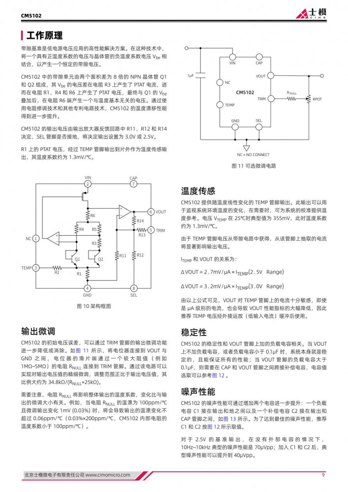 CM5102 datasheet page 9