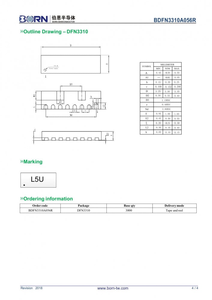 BDFN3310A056R datasheet page 4