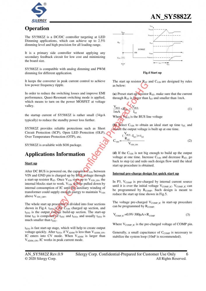 SY5882ZFAC datasheet page 6