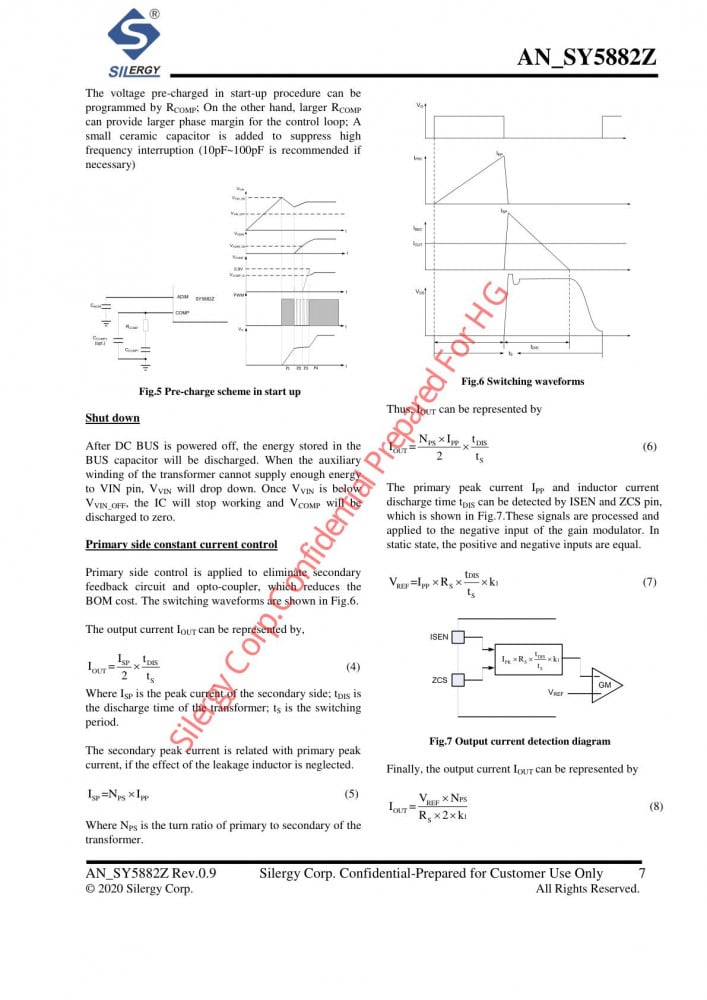 SY5882ZFAC datasheet page 7