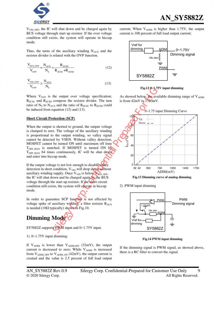 SY5882ZFAC datasheet page 9