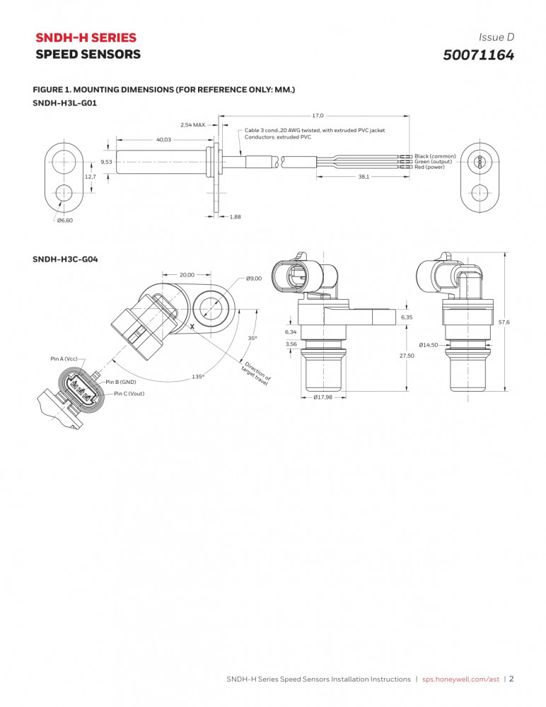 SNDH-H Series installation instruction page 2