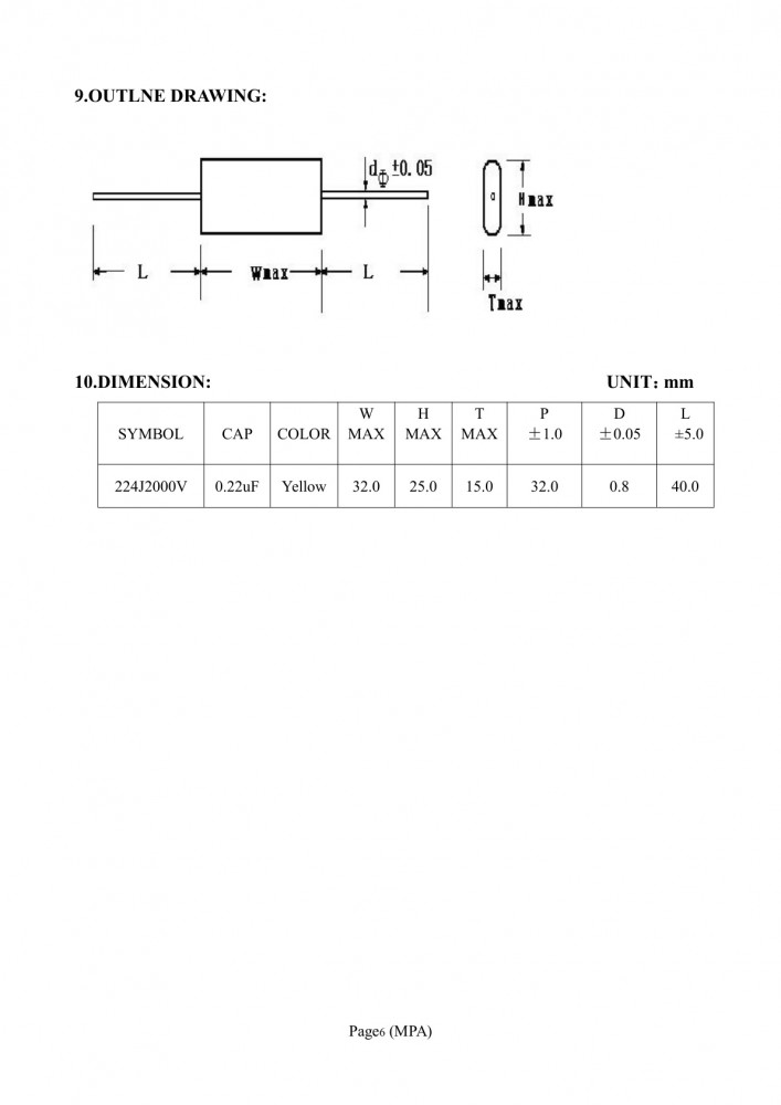 MPA224J2000D01 specification page 7