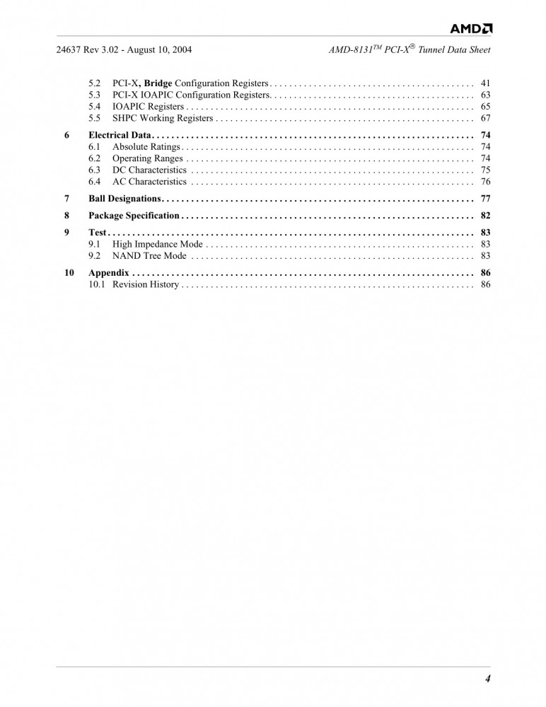AMD-8131 datasheet page 4