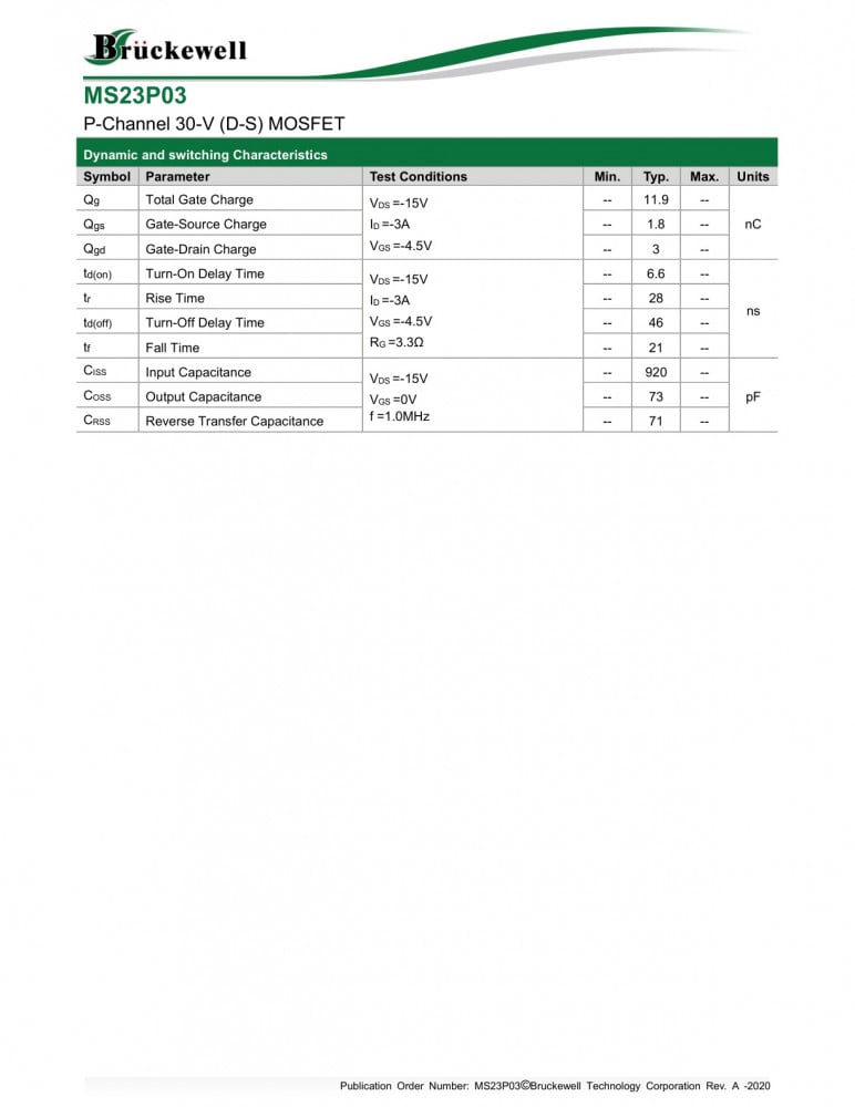 MS23P03 datasheet page 3