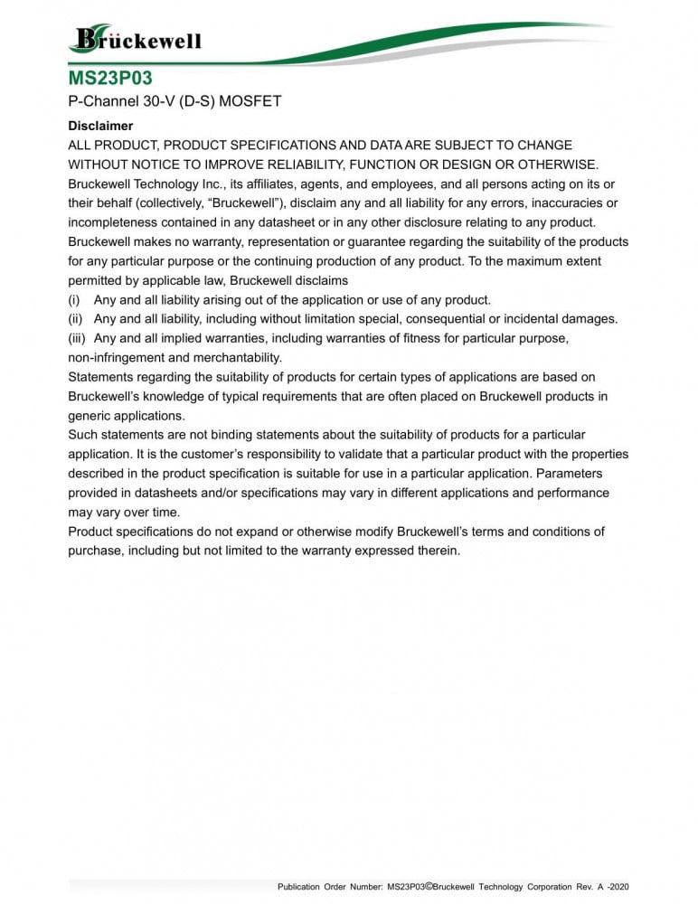 MS23P03 datasheet page 6