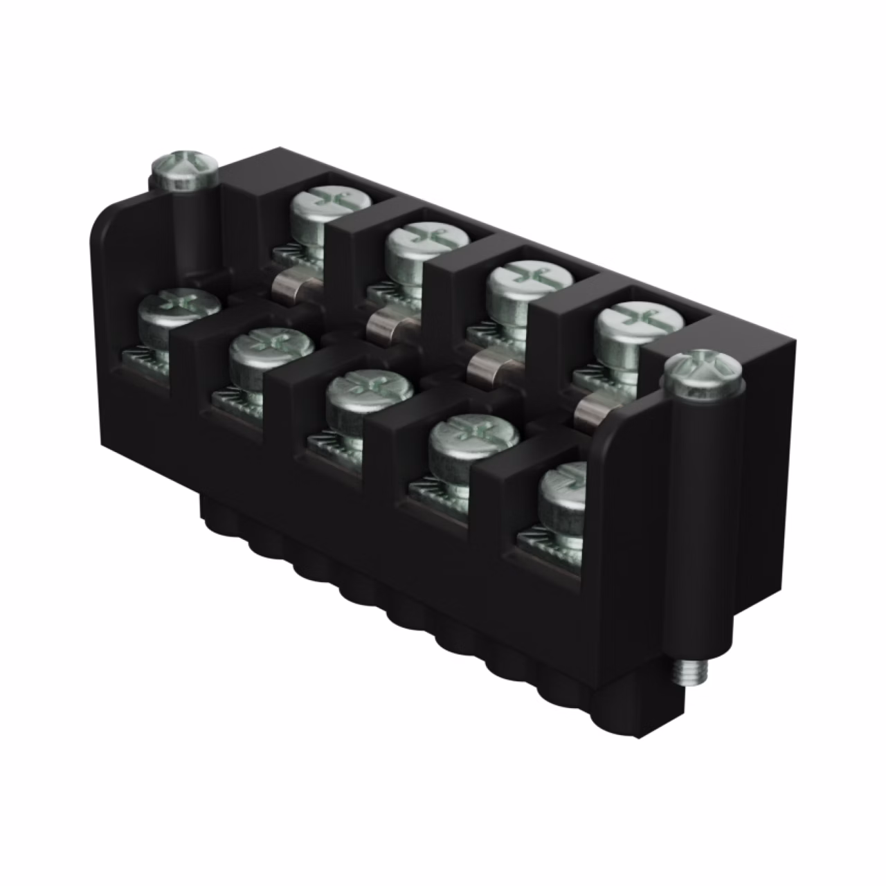 5.08mm Pitch Beau EuroMate Pluggable Terminal Block, Dual Level, 90° Wire Entry, with Retention Screws, 9 Circuits for sale