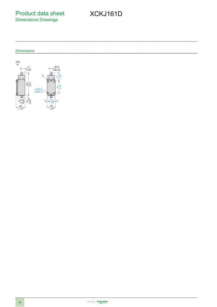 XCKJ161D technical document page 4