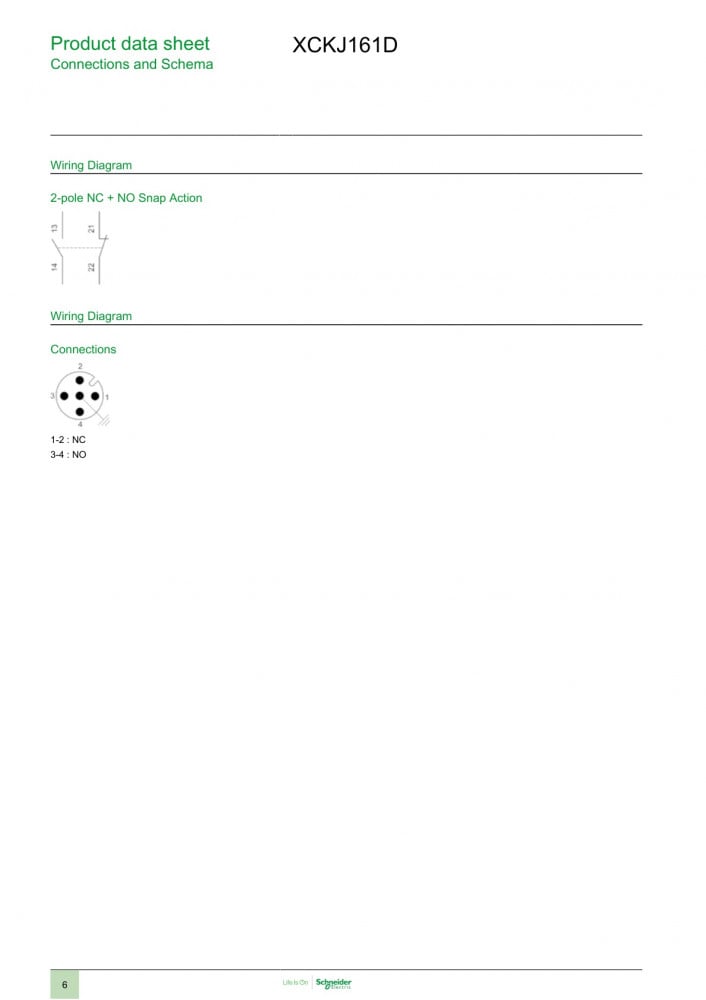 XCKJ161D technical document page 6