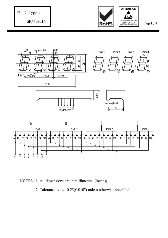 SR440801N/32 specification page 5