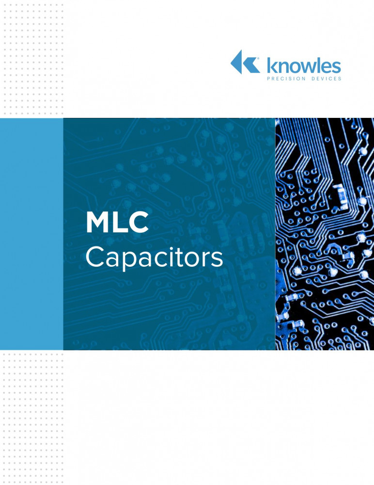 Knowles capacitor catalog page 1