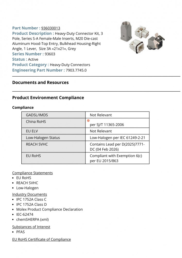 936030013 technical document image, page 1
