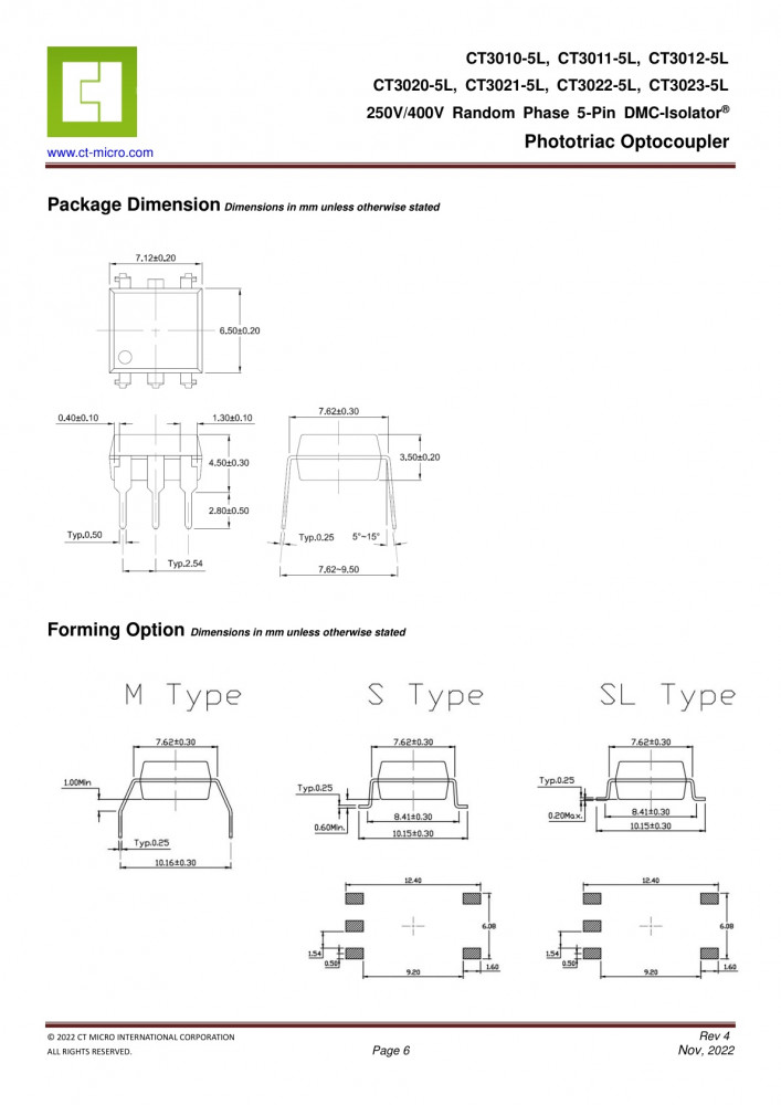CT3011-5L datasheet page 6