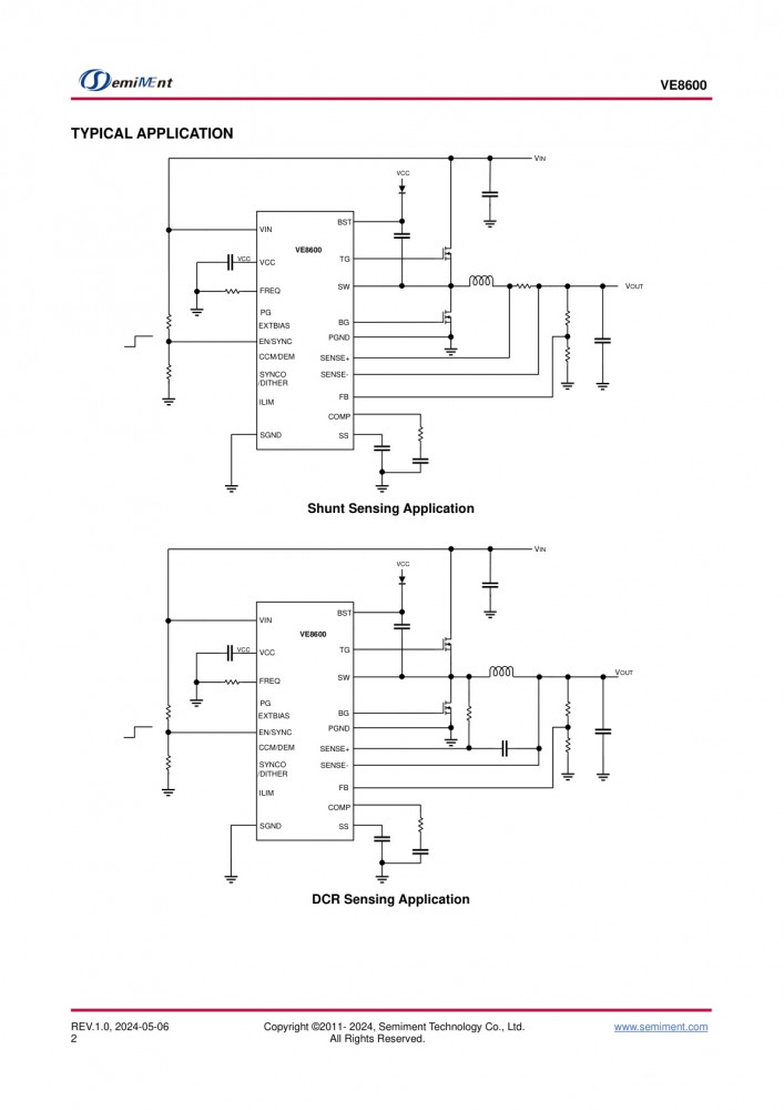 VE8600Q document preview, page 2