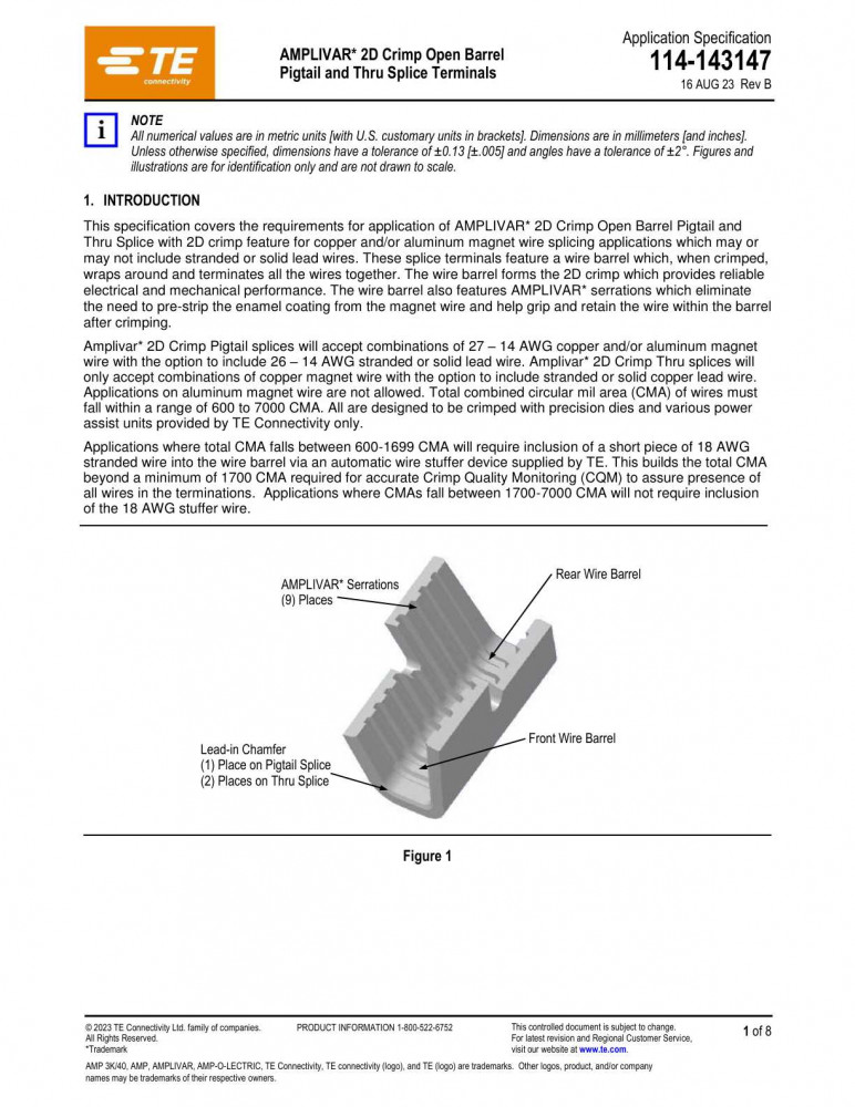 2238236-1 technical document page 1
