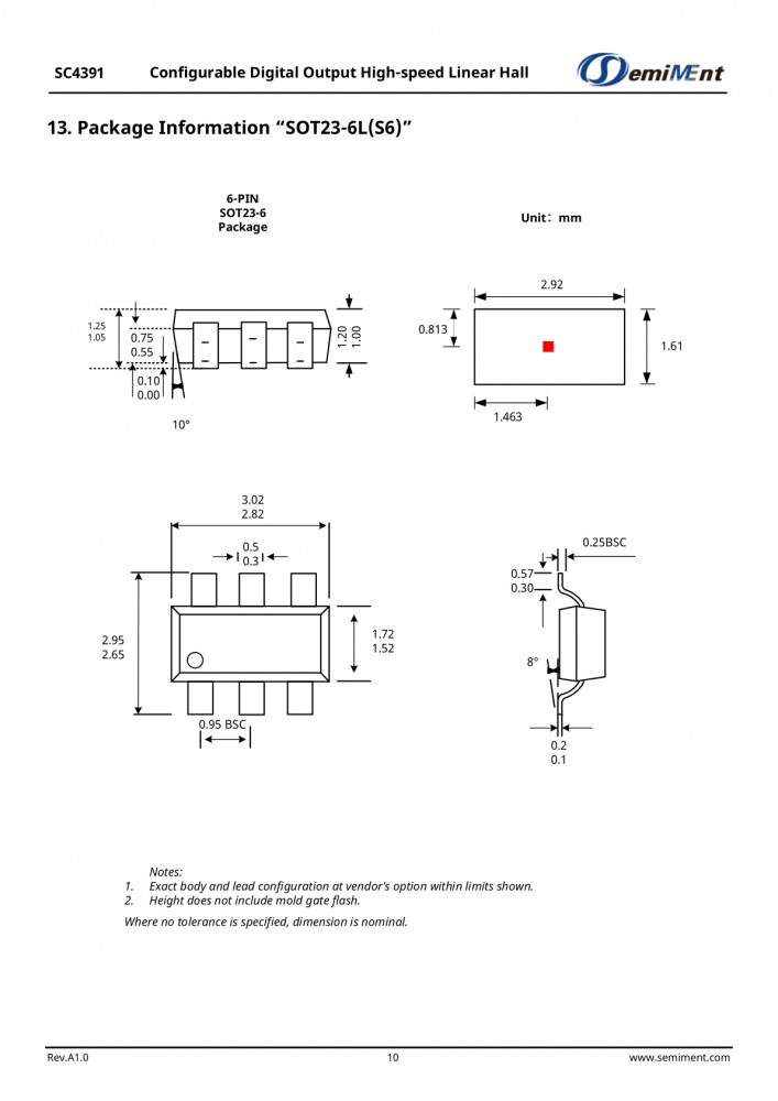 SC4391 datasheet preview, page 10