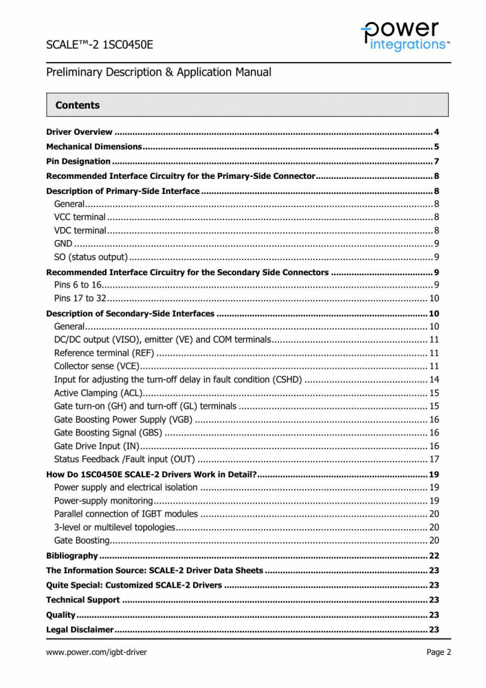 1SC0450E2B0-65 technical document page 2