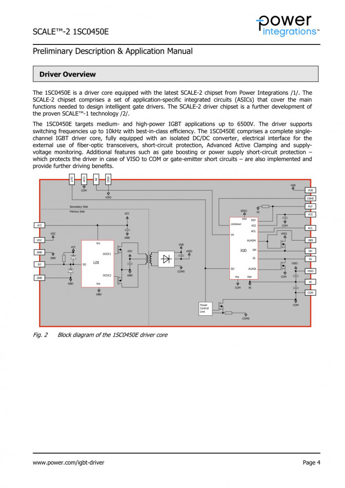 1SC0450E2B0-65 technical document page 4