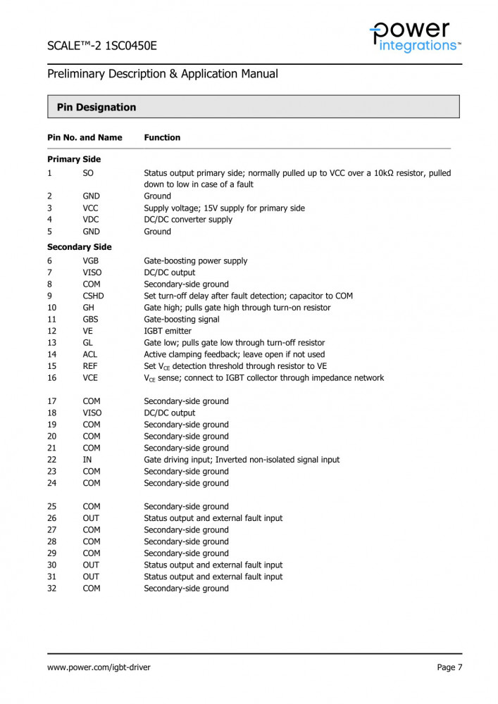 1SC0450E2B0-65 technical document page 7