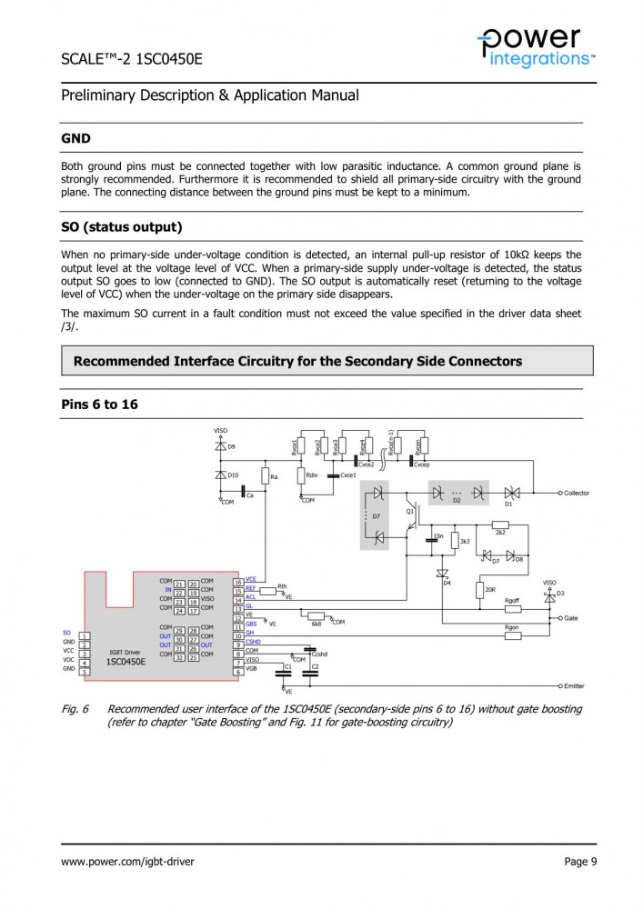 1SC0450E2B0-65 technical document page 9