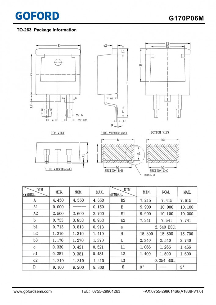 G170P06M datasheet page 6