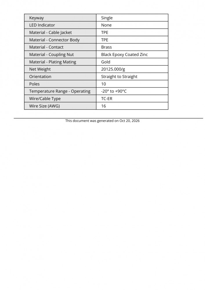 MOLEX 1300120581 technical drawing, page 3