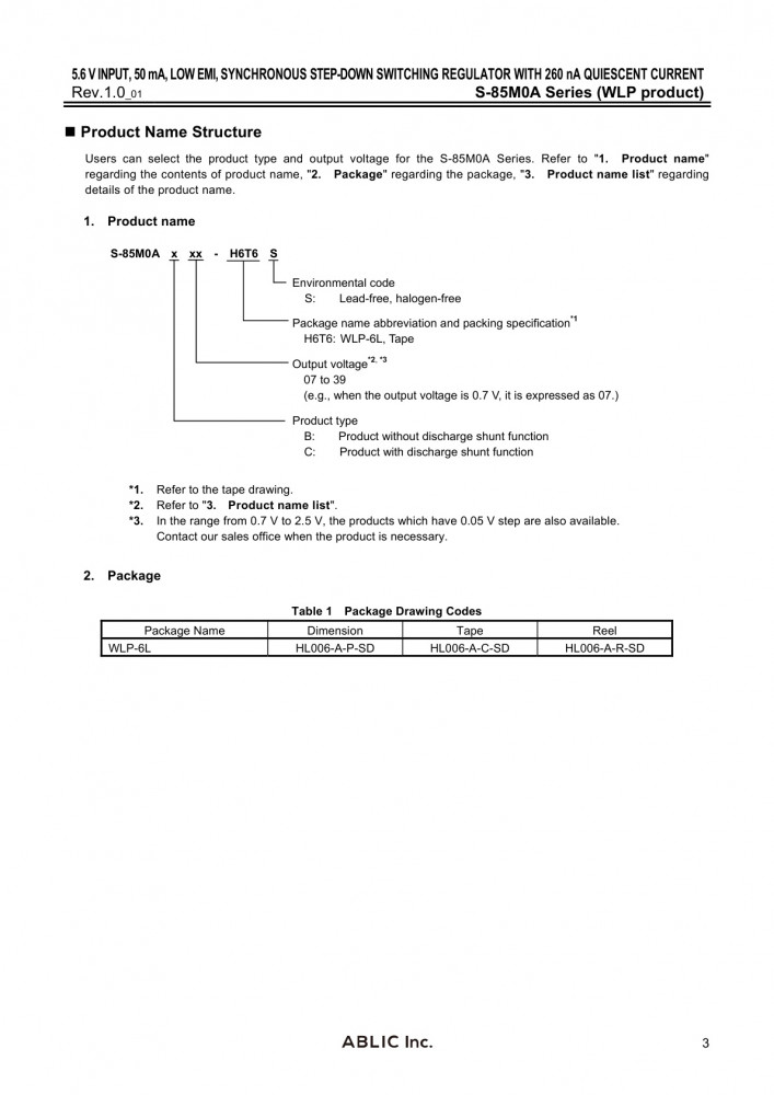 S-85M0AB08-H6T6S datasheet page 3