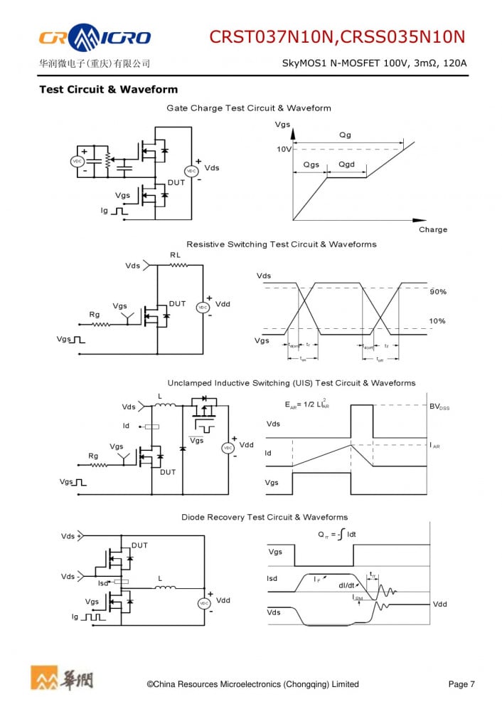 CRST037N10N datasheet page 7