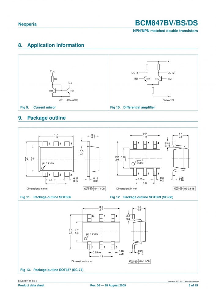 BCM847BS datasheet page 8