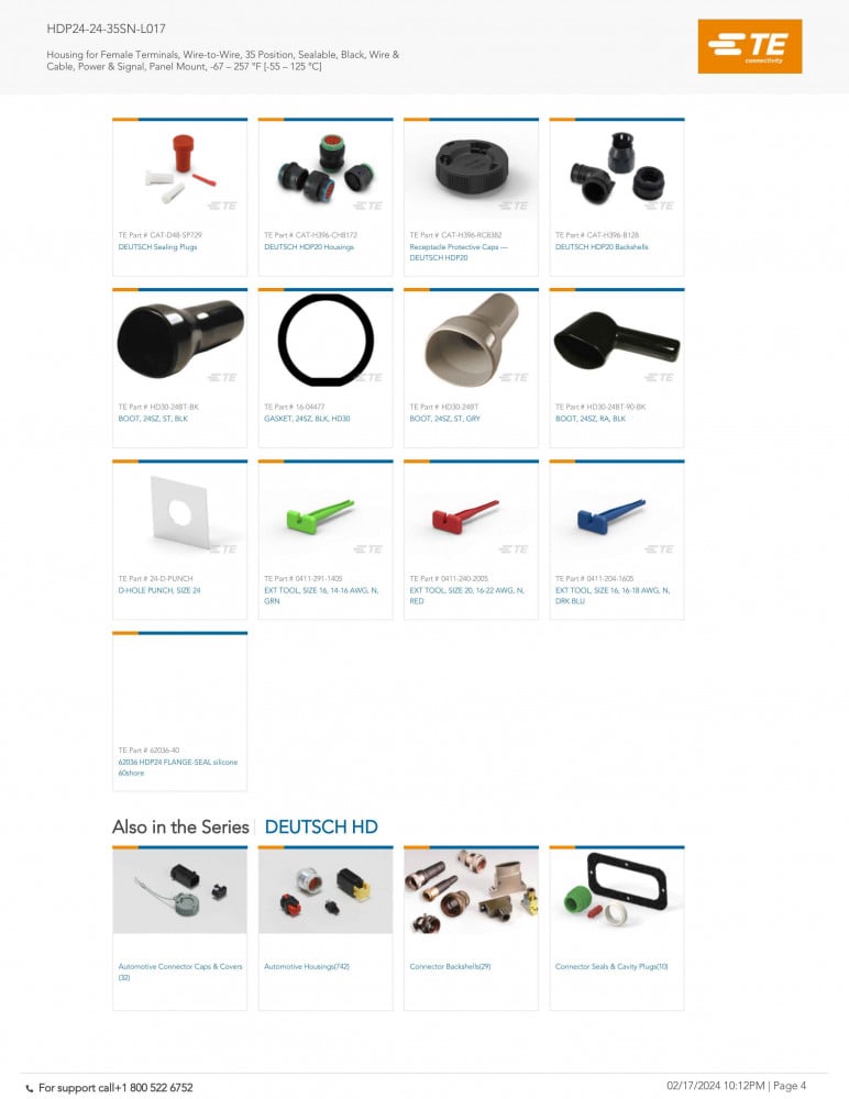 HDP24-24-35SN-L017 product document page 4