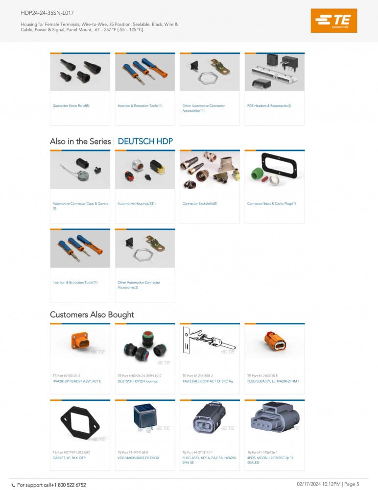 HDP24-24-35SN-L017 product document page 5