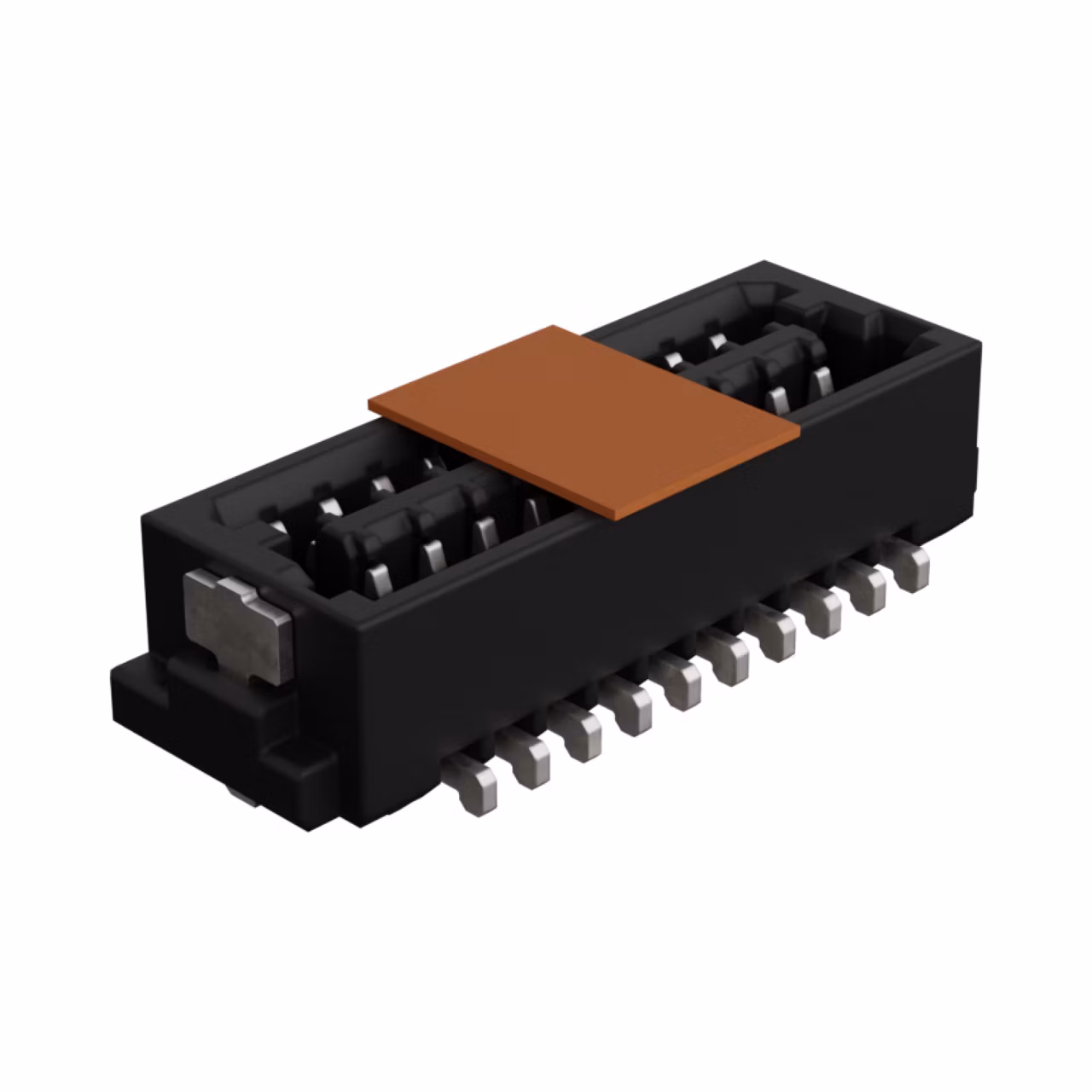 Zero-Hachi Header, 0.80mm Pitch, Dual Row, Vertical, Surface Mount, Matte Tin (Sn) Plating, Friction Lock, 20 Circuits, Tape and Reel for sale